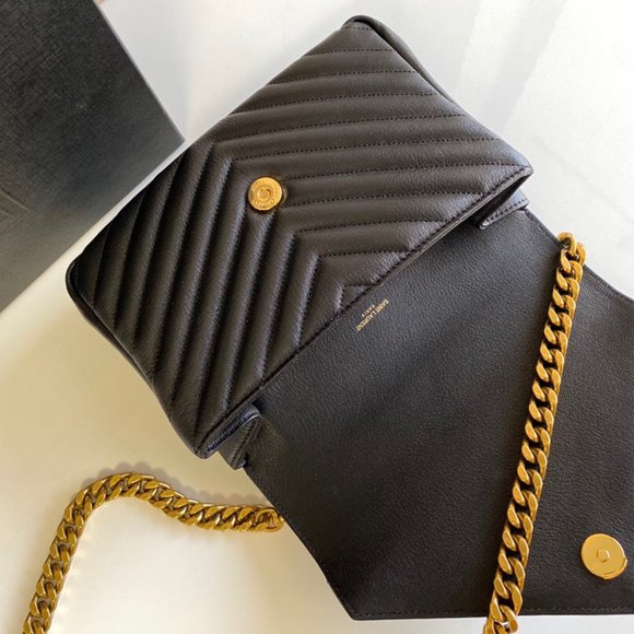 Yves Saint Laurent Bags Ysl College Large Chain Bag In Quilted Yves Saint Laurent Bags Ysl College Large Chain Bag In Quilted